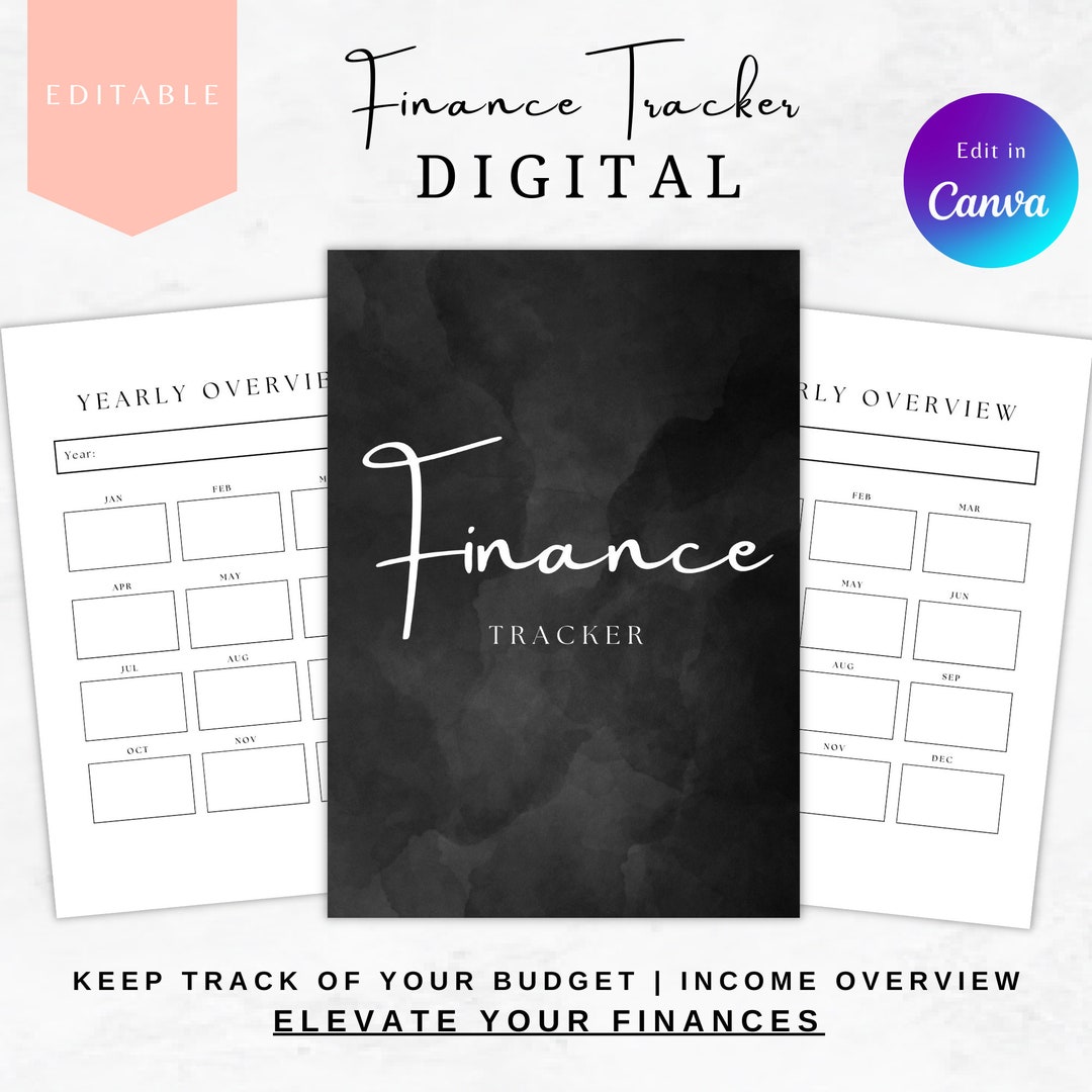 Finance Tracker Template| Budgeting Evaluation| Money Balance ...