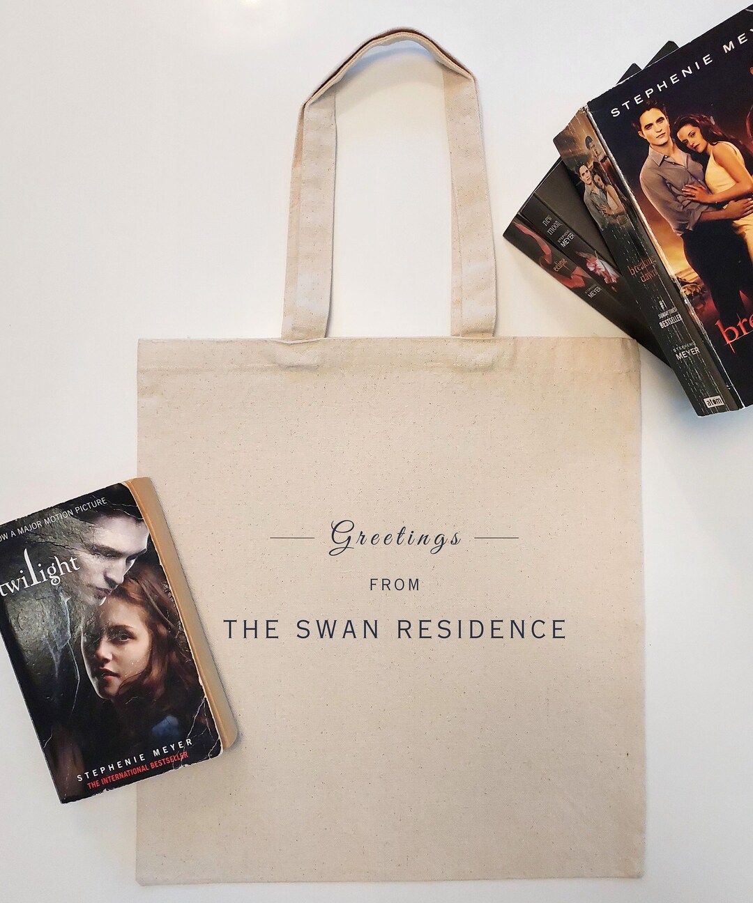 Twilight SWAN RESIDENCE Tote Bag | Twilight Saga Merch | Edward Cullen ...