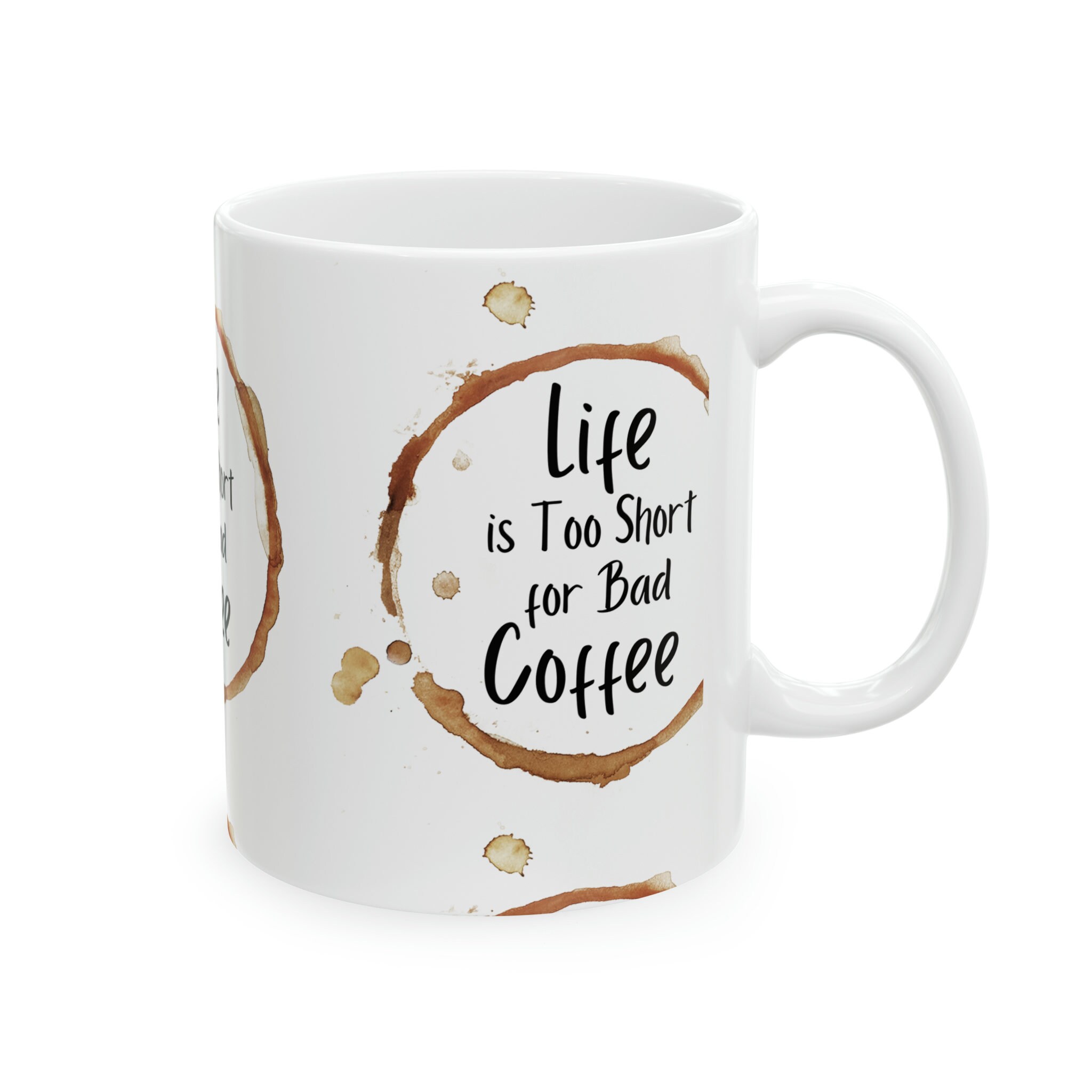 Coffee Quote, Ceramic Mug, 11oz, Humorous Java Saying, Tea Cup, Quirky ...