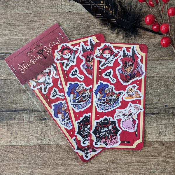 Hazbin Hotel Cards - Etsy