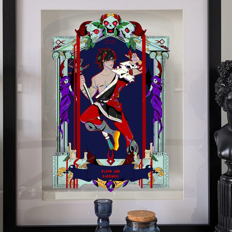 Stickers Art Hades - Etsy UK