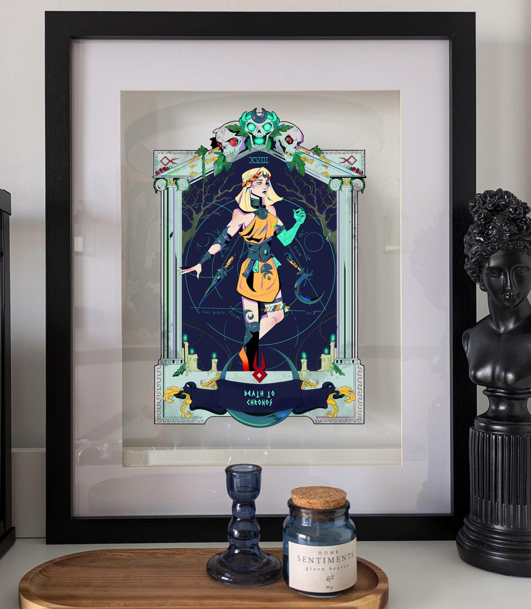 Hades 2 Illustration Print, Videogame, Mellinoe, Hades II Melinoë ...