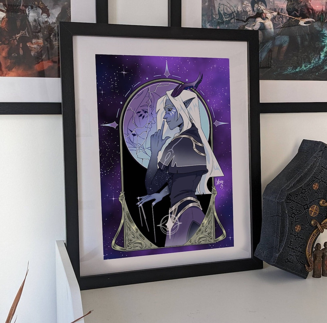 Aaravos Poster Illustration, the Dragon Prince the Mystery of Aaravos ...