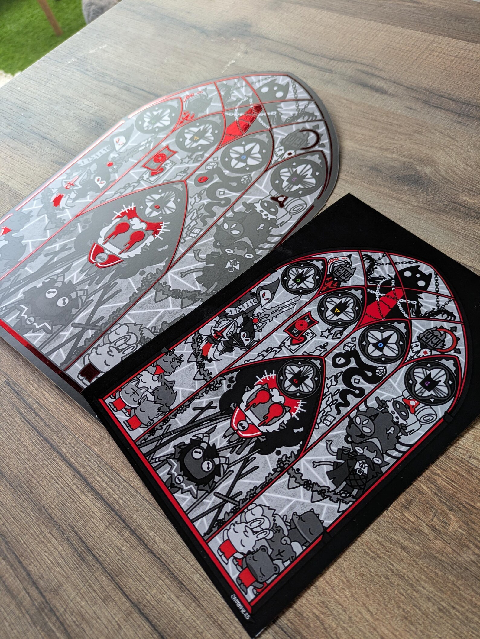 Cult of the Lamb Illustration Print, Indie Videogame Dlc, Goat Fanart ...
