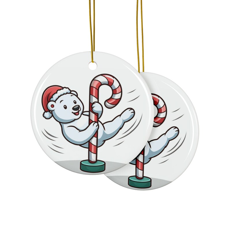 Pole Dance Christmas Ornament, Pole Dance Gift, Funny Ornament, Pole ...