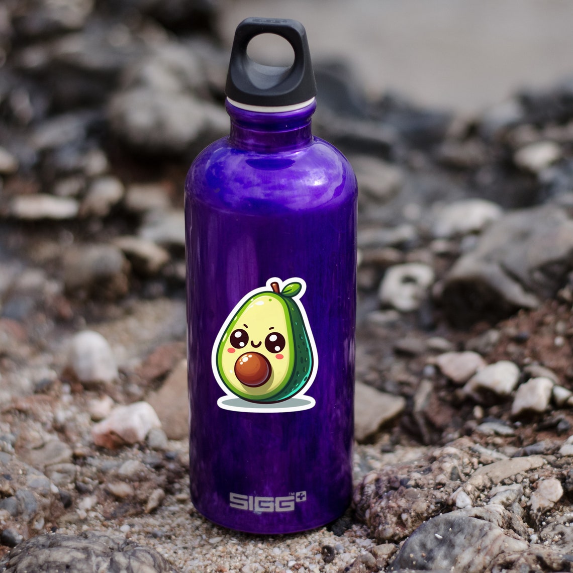 Cute Avocado Sticker for Water Bottles, Laptops, Gifts, Avocado Sticker ...