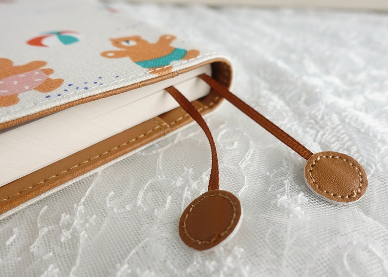 2024 Cute Bear Hobonichi Cousin A5 A6 Cover Planner Journal Notebook ...