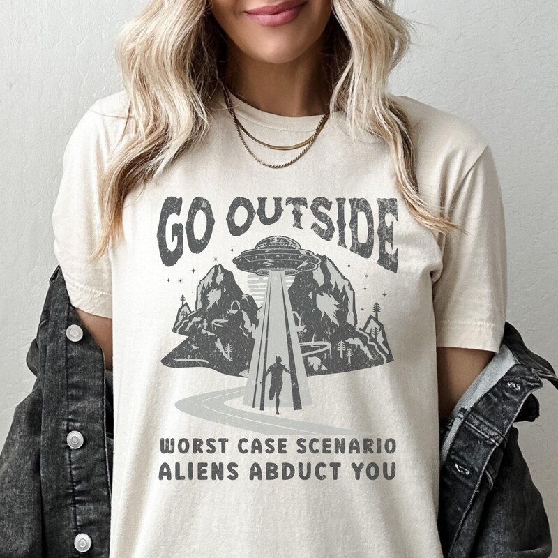 Go Outside Shirt - Etsy