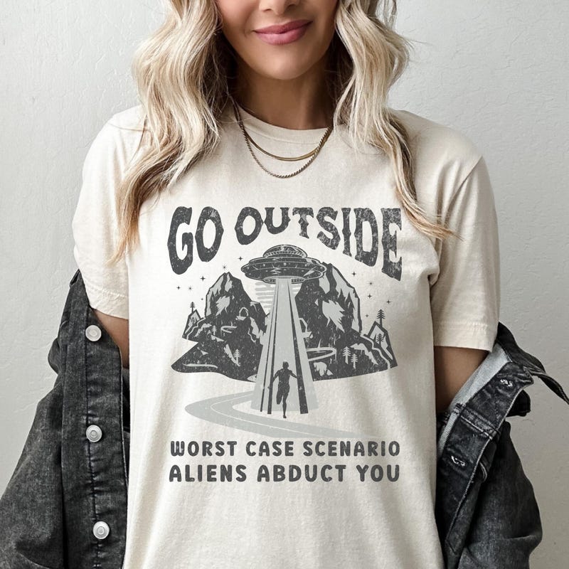 Go Outside Shirt - Etsy