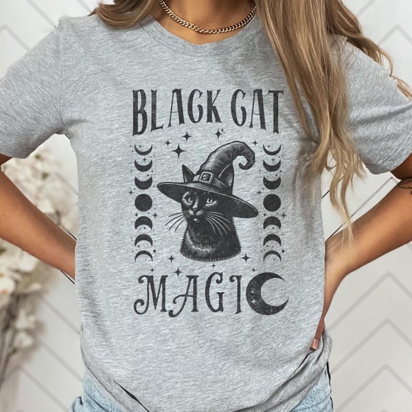 Black Cat Magic - Etsy