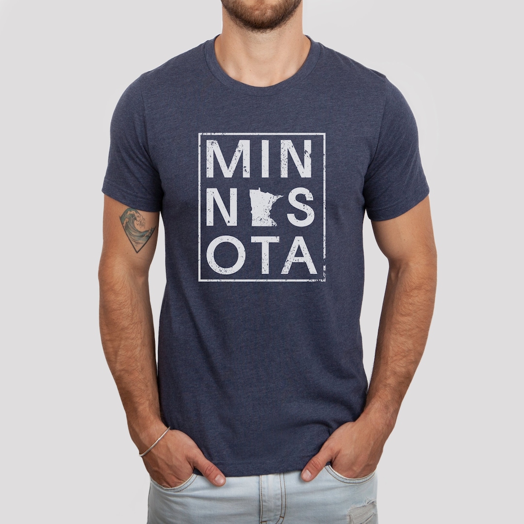 Minnesota State Tshirt, Minnesota Shirt, Minnesota Gift, Minnesota Home ...