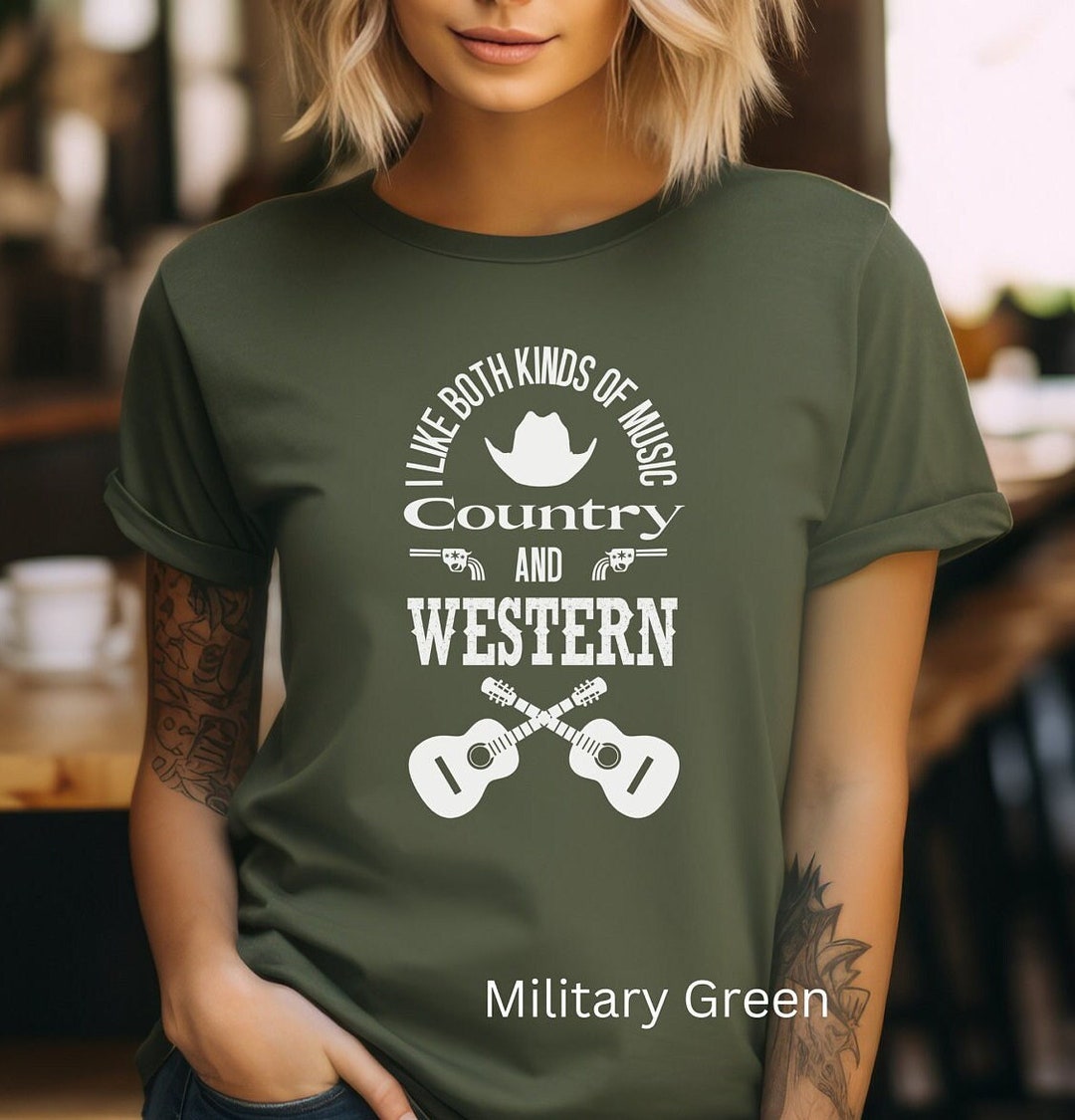 Country Music Tee, Western Music Tee, Country Music Lover Shirt ...