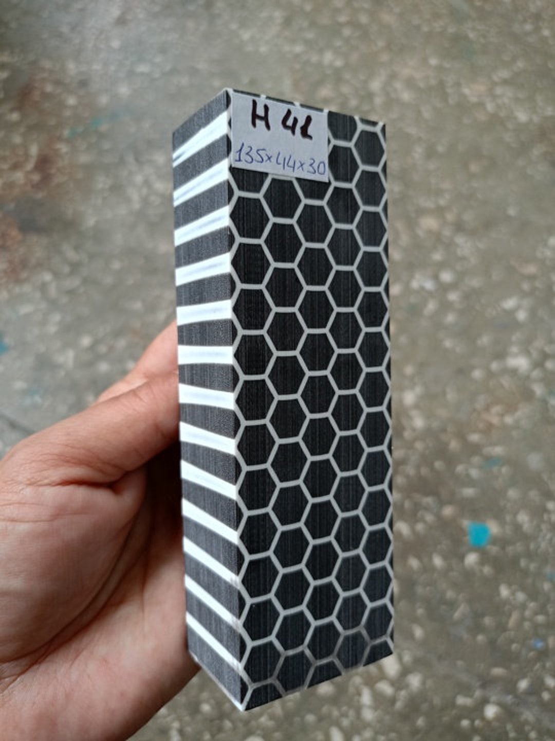 Full Acrylic Resin Block With Honeycomb acrylic Too H41 - Etsy