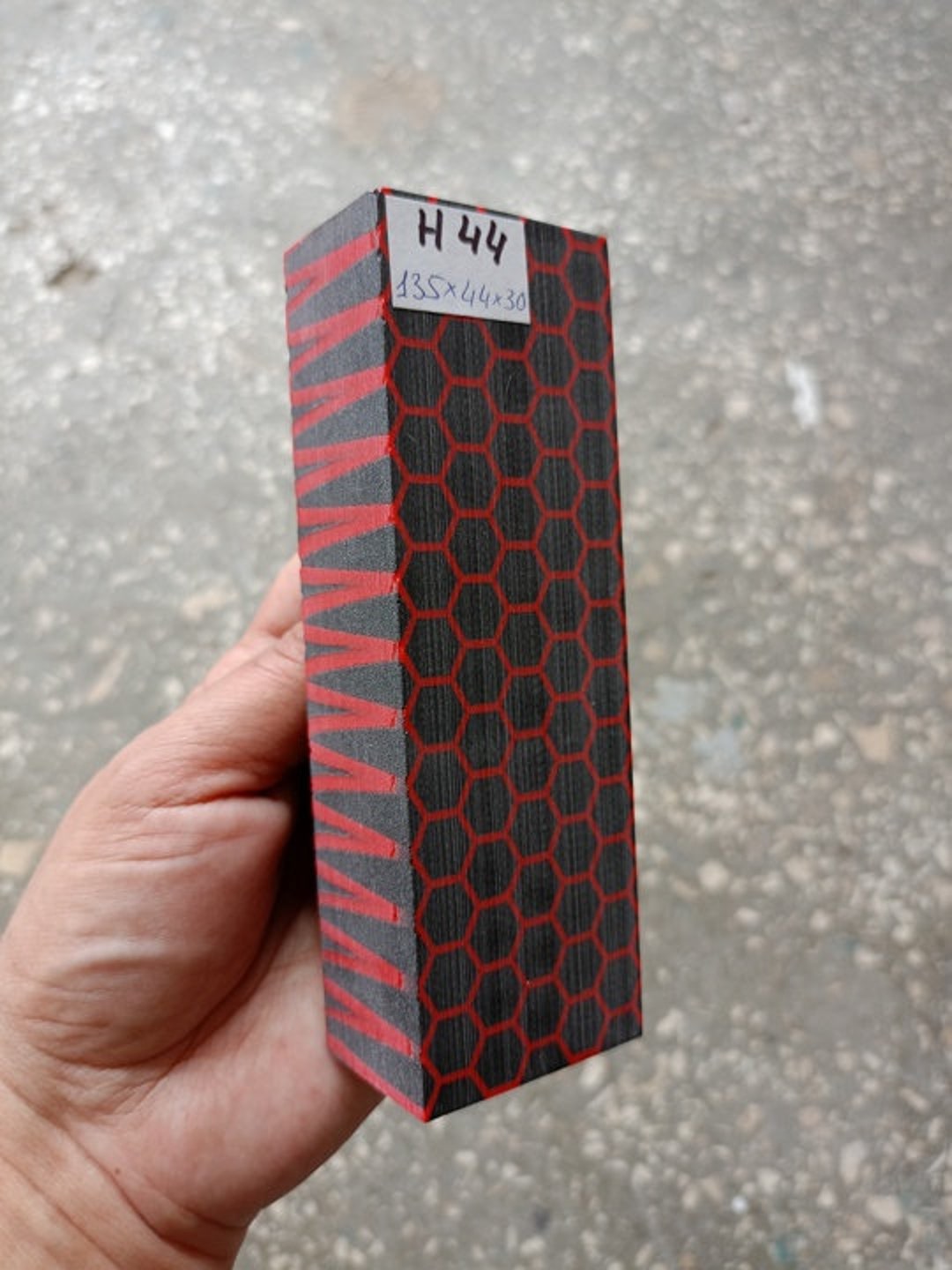 Full Acrylic Resin Block With Honeycomb acrylic Too H44 - Etsy