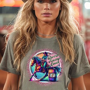 Barrel Racing Queen PNG, Cowgirl Png, Barrel Racing Png, Rodeo ...