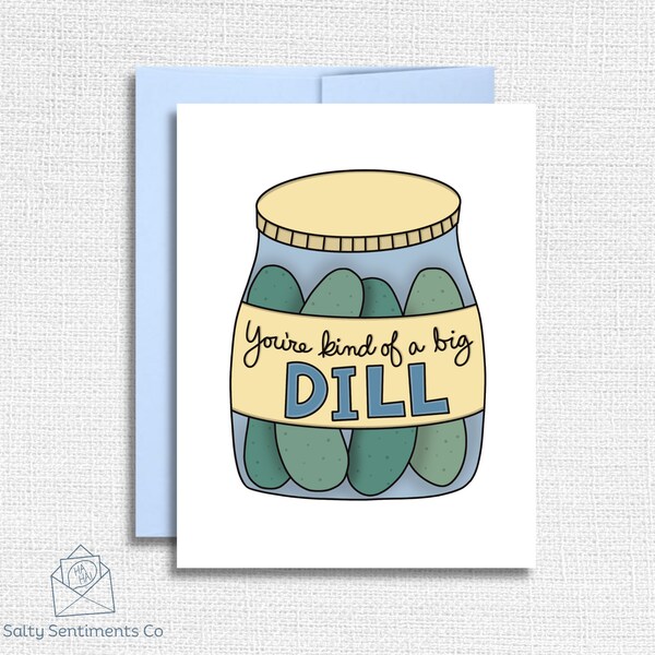 Kind of a Big Dill - Etsy