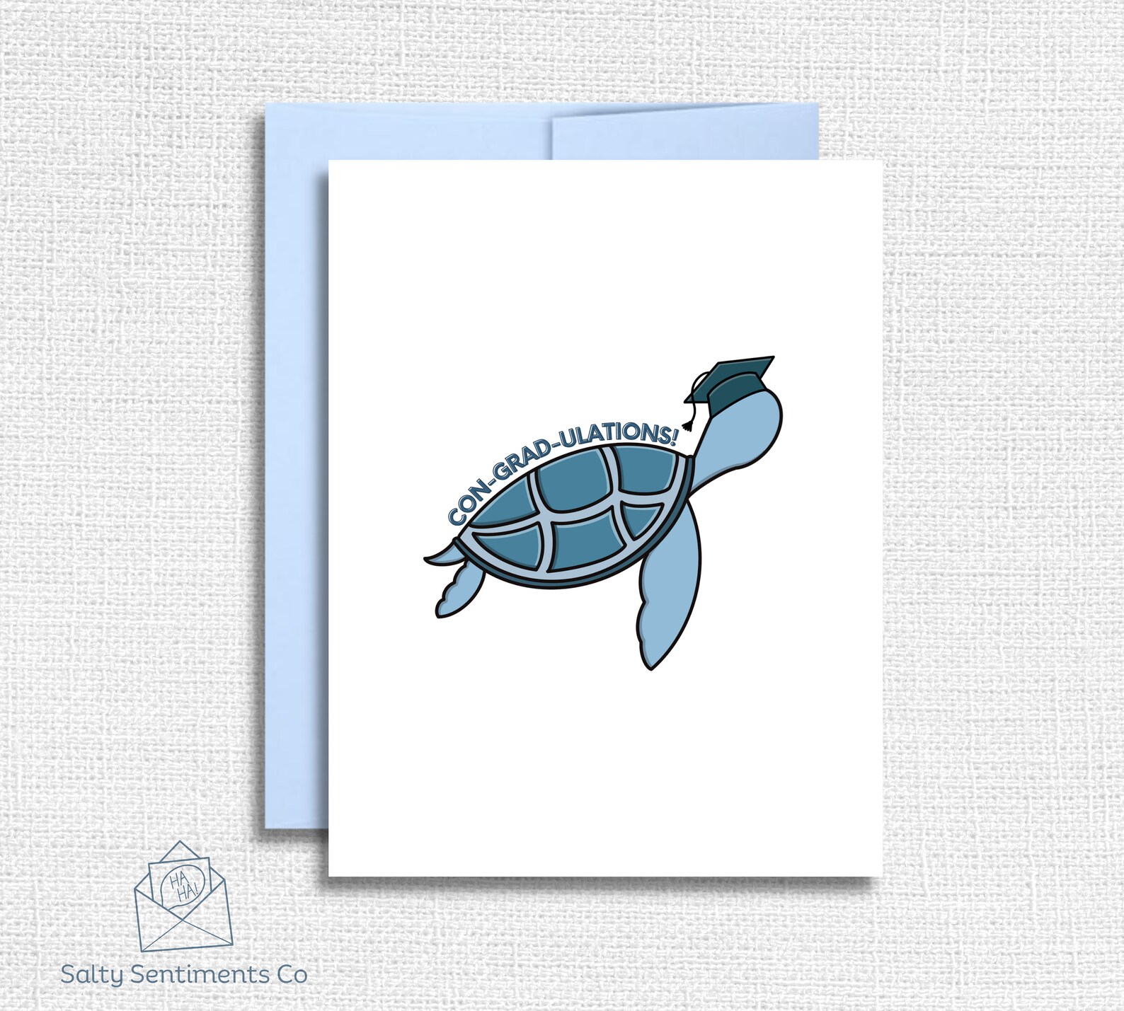 Congraduations Turtle Graduation Card Graduation Cap - Etsy