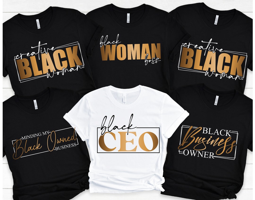 Black Owned Business Team Shirts, Black Business Owner T-shirt, Minding ...