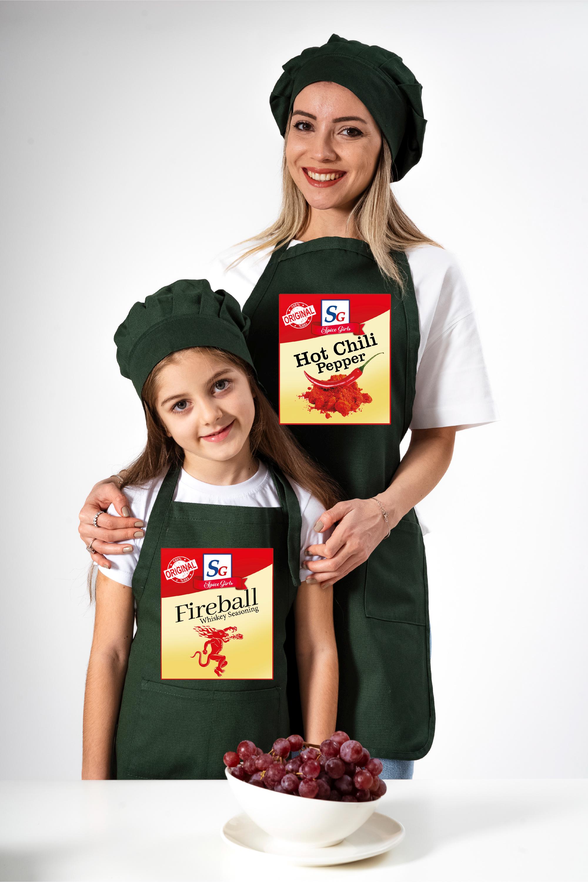 Spice Girl Aprons,halloween Group Costume,condiments Matching Apron ...