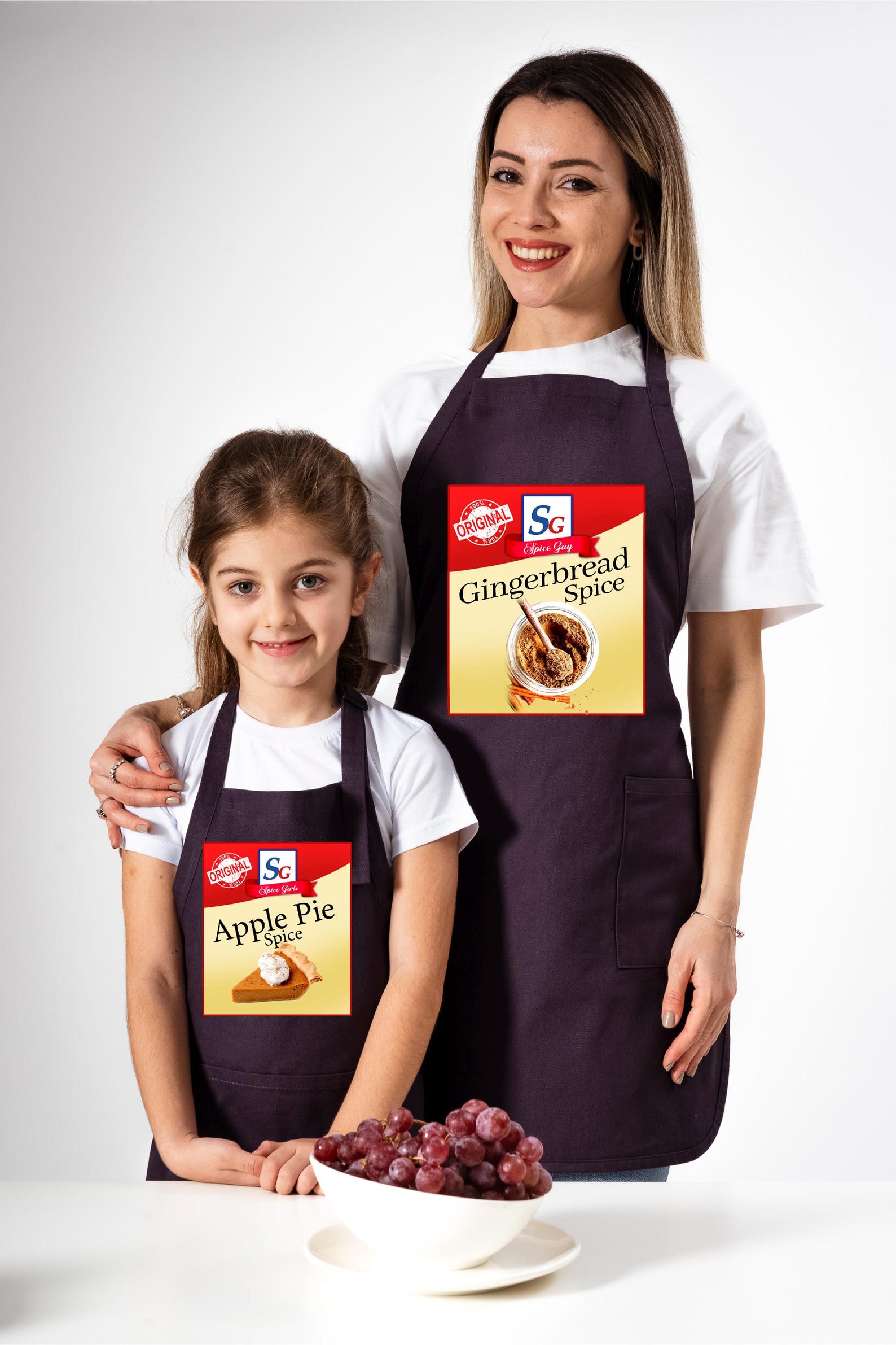 Spice Girl Aprons,halloween Group Costume,condiments Matching Apron ...