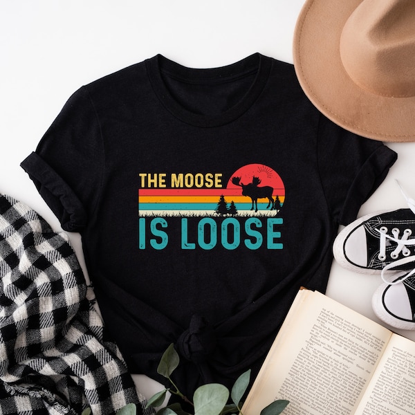 Moose T Shirt - Etsy