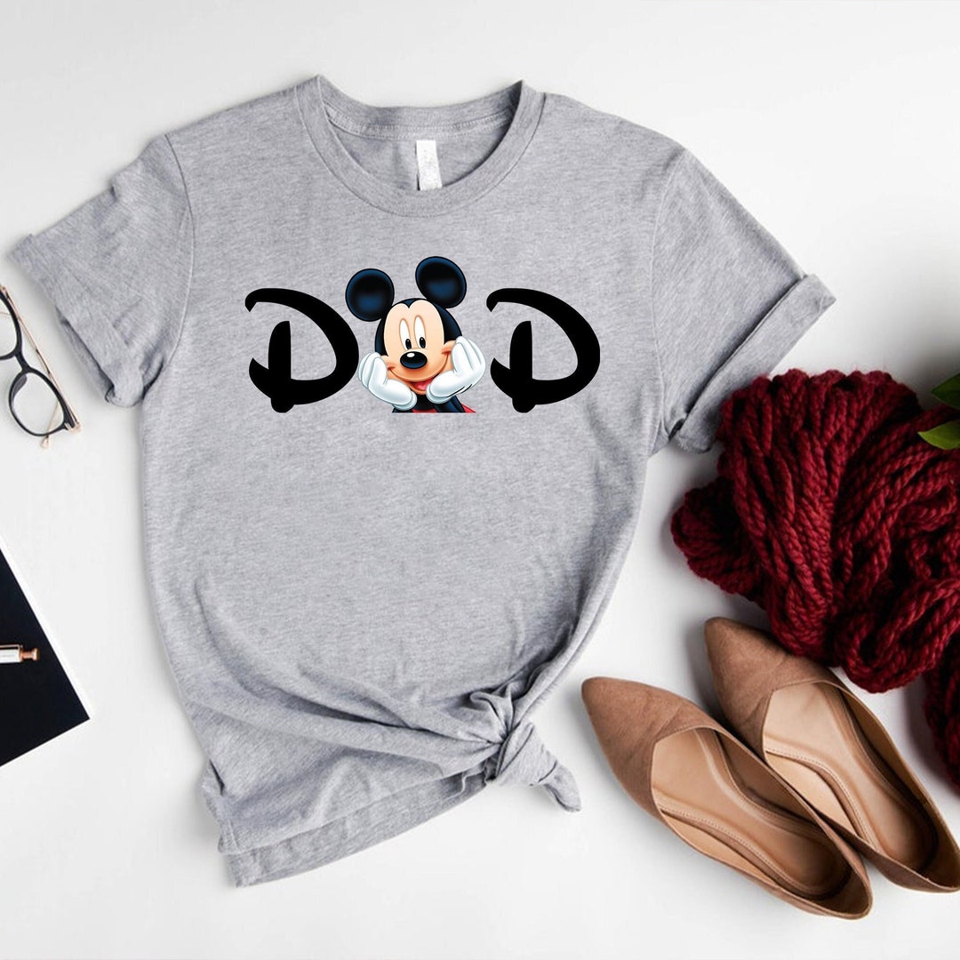 Disney Shirt for Dad, Mickey Mouse Dad Shirt, Birthday Gift for Dad ...
