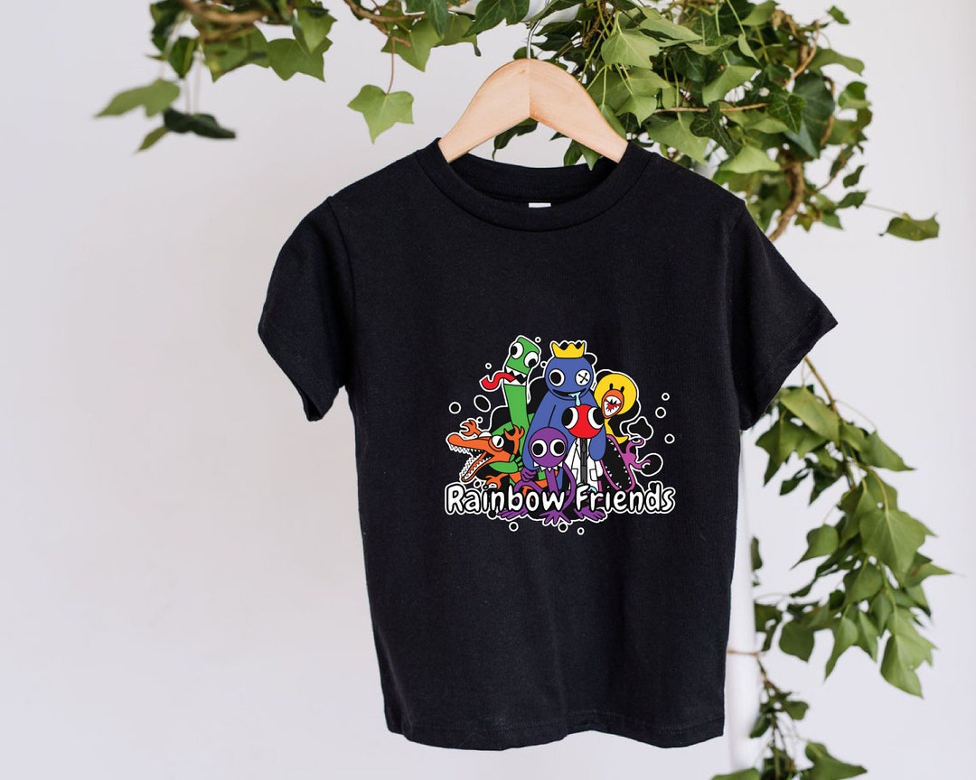 Rainbow Friends for Kids and Adults Birthday Shirt,family Matching ...