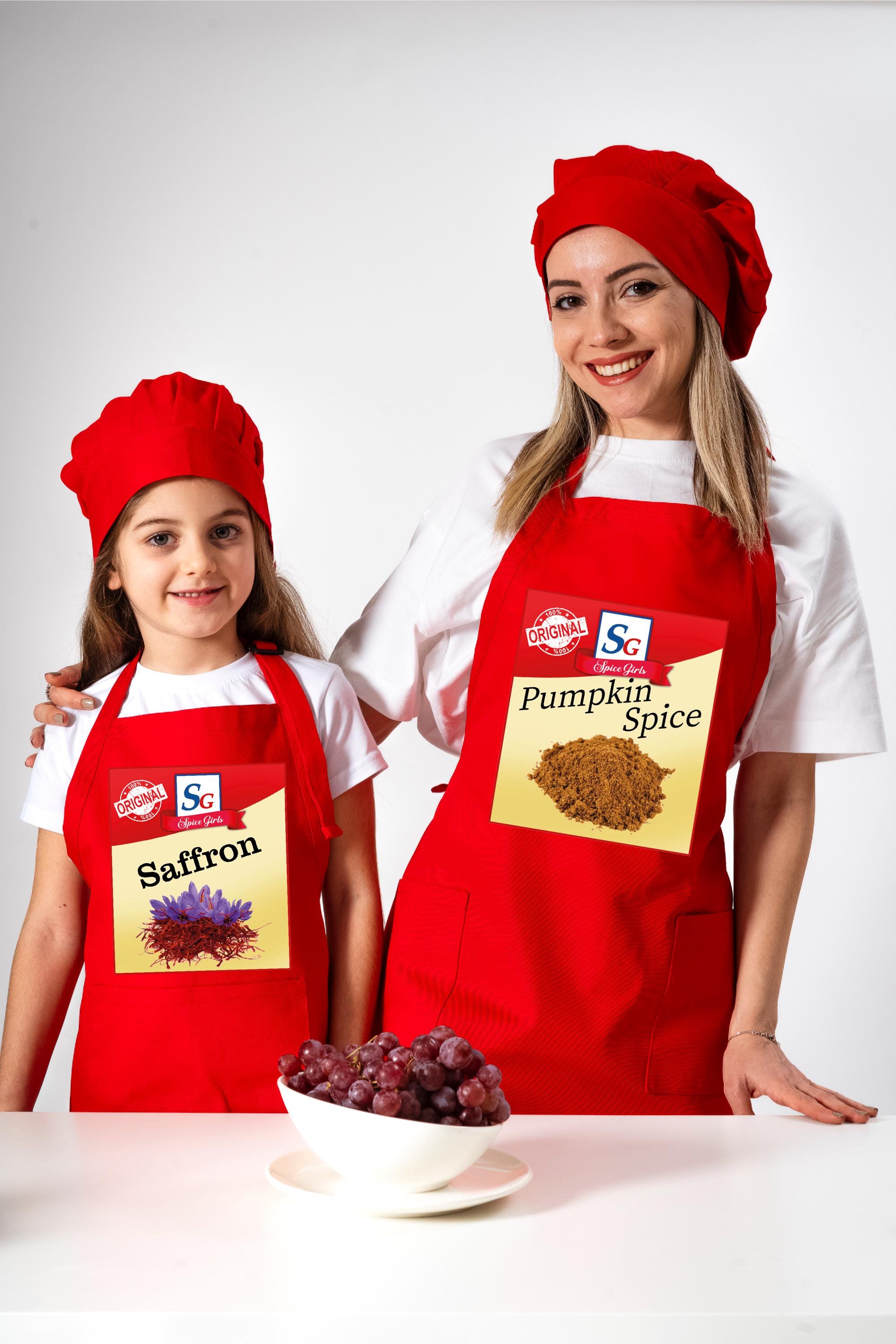 Spice Girl Aprons,halloween Group Costume,condiments Matching Apron ...