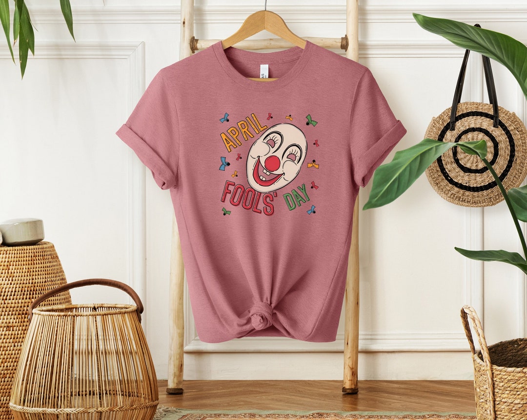 April Fools' Day Shirt, Happy April Fools' Day V-neck Shirt, Funny ...