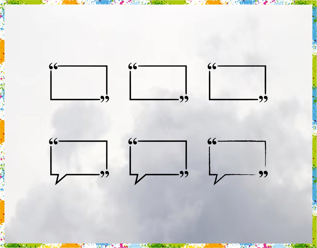 Quote Box Svg, Quote Info Svg, Quote Saying Box, Speech Box Svg ...