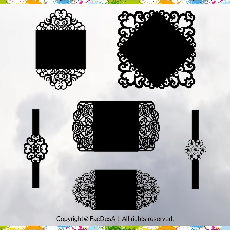 Invitation Svg - Etsy