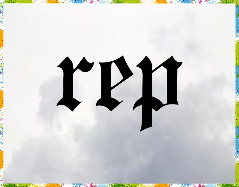 Reputation SVG: Swiftie Design, Cricut Cut File (digital Download ...