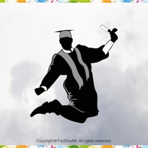 Graduation Boy Svg, Graduation Svg, Graduation Man Svg, Graduate Svg ...