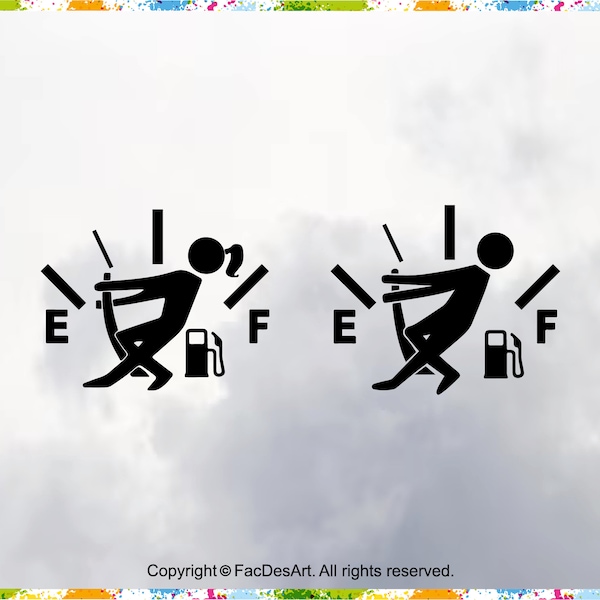 Gas Tank Decal - Etsy