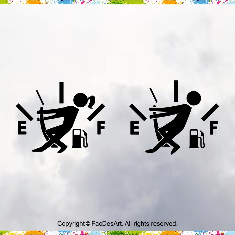 Gas Tank Decal - Etsy