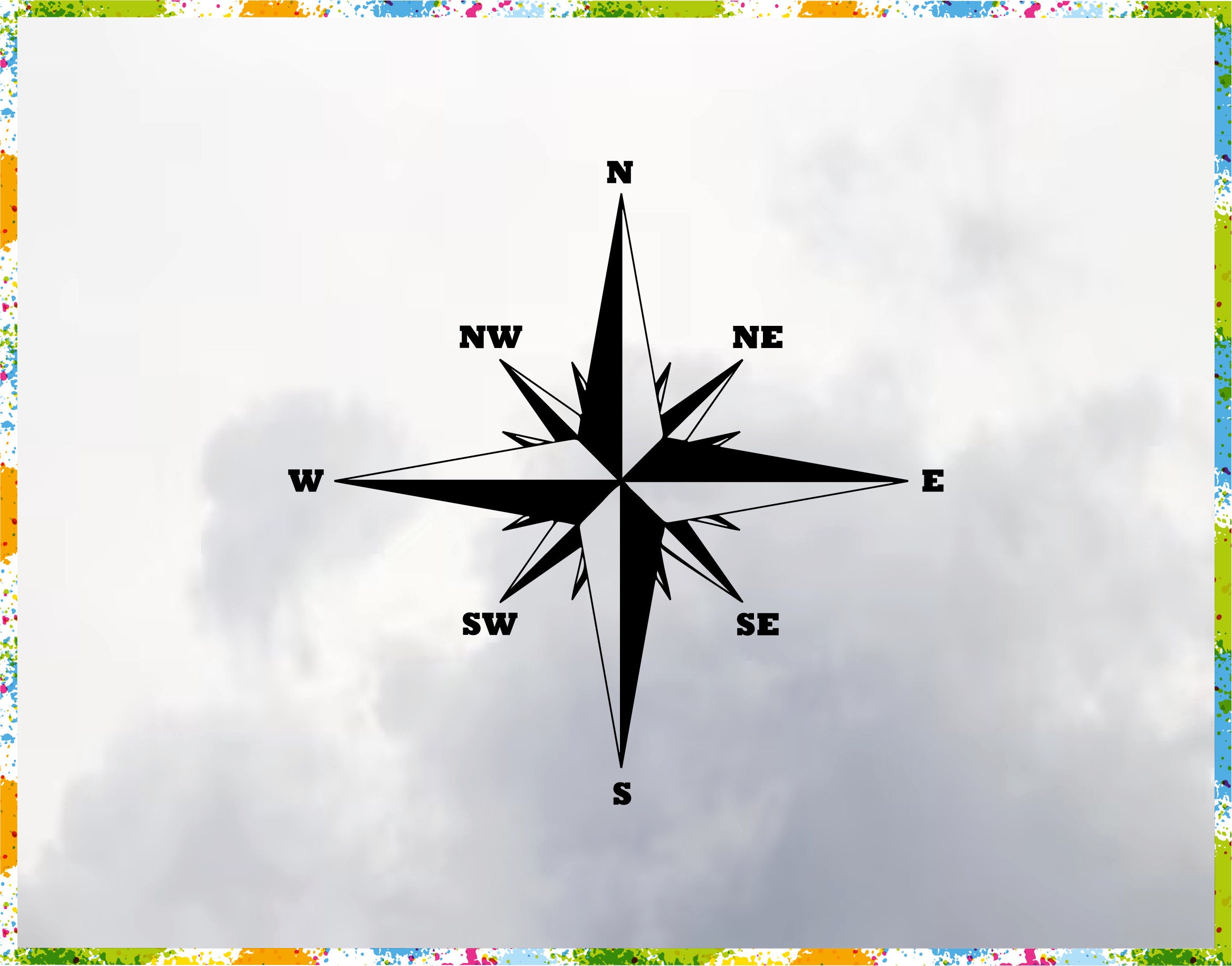 Compass Png Compass Svg Compass Rose Svg Nautical Compass Svg Compass Clipart Compass