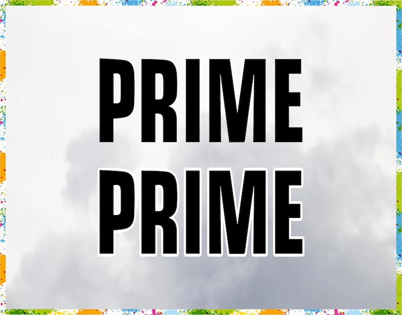 Prime Svg, Prime Clipart, Prime Design, Prime Png, Prime, Prime Svg Cut ...