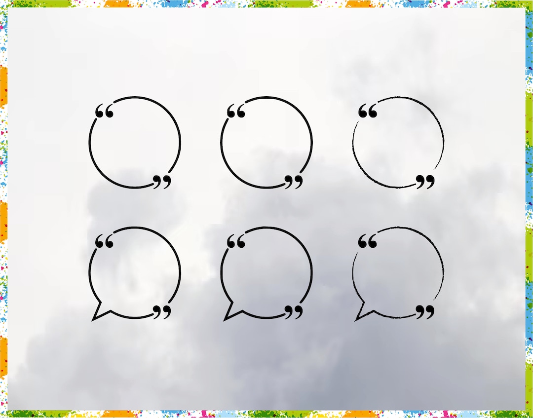 Quote Circle Svg, Quote Info Svg, Quote Saying Box, Speech Box Svg ...