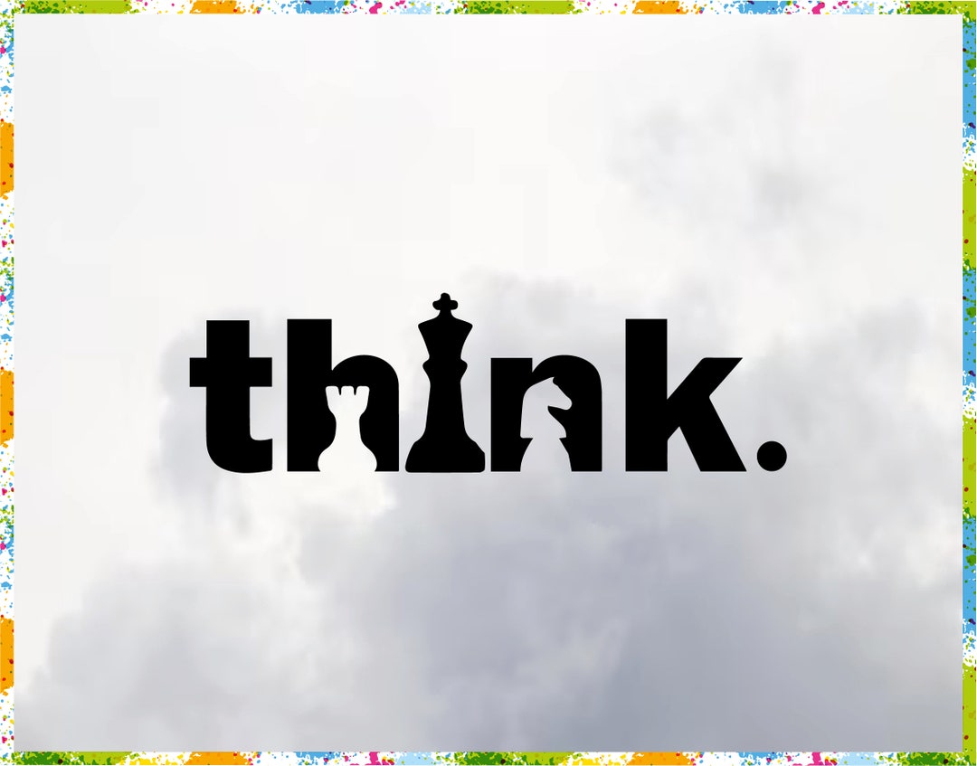 Think Chess Svg, Chess Svg, Think Design, Chess Design, Think With ...