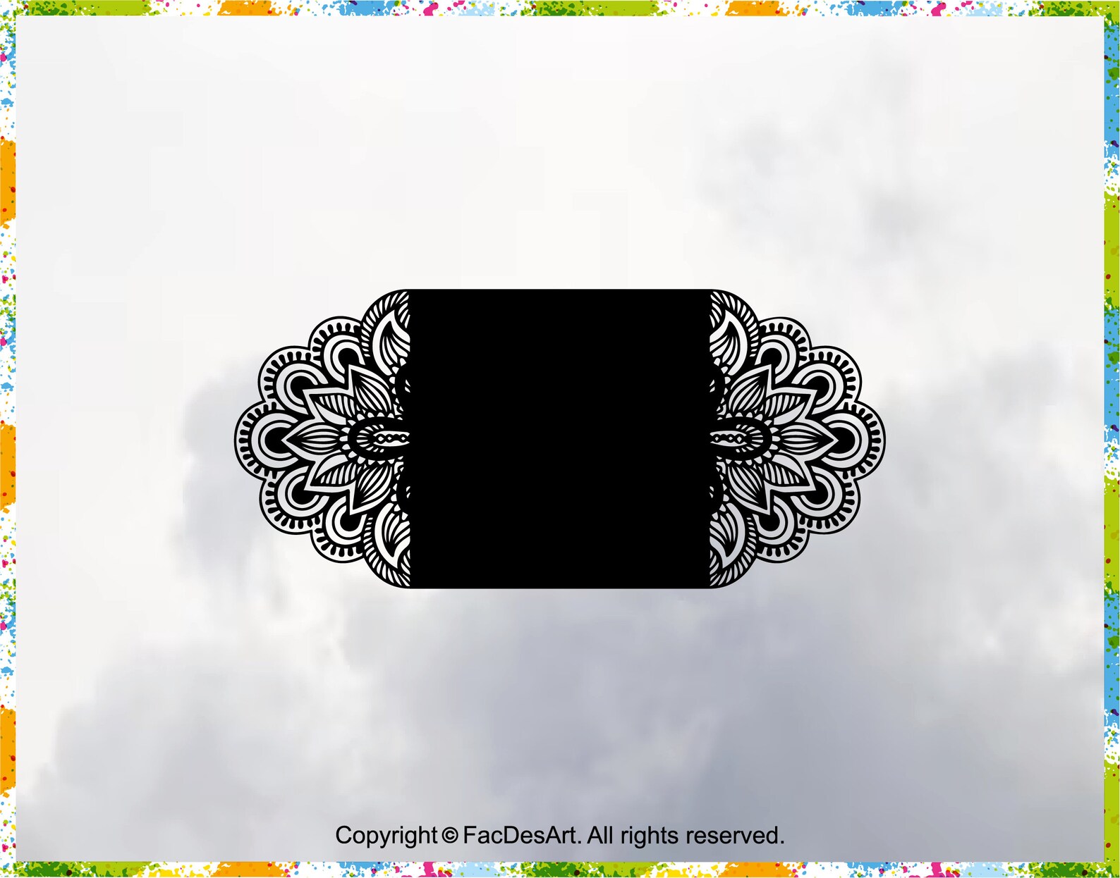 Invitation Svg, Invitation Template, Invite Holder Template, Wedding ...