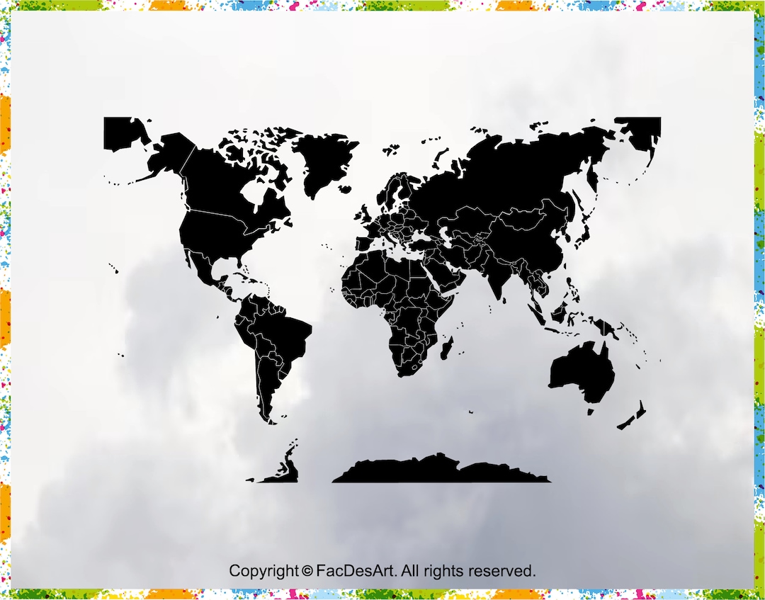 World Map Svg, World Travel Svg, Travelers Svg, World Map Design, Map ...