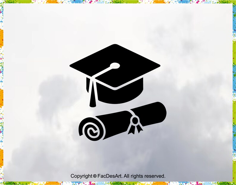 Graduation Svg, Graduation Cap Svg, Graduation Degree Svg, Graduate Svg ...