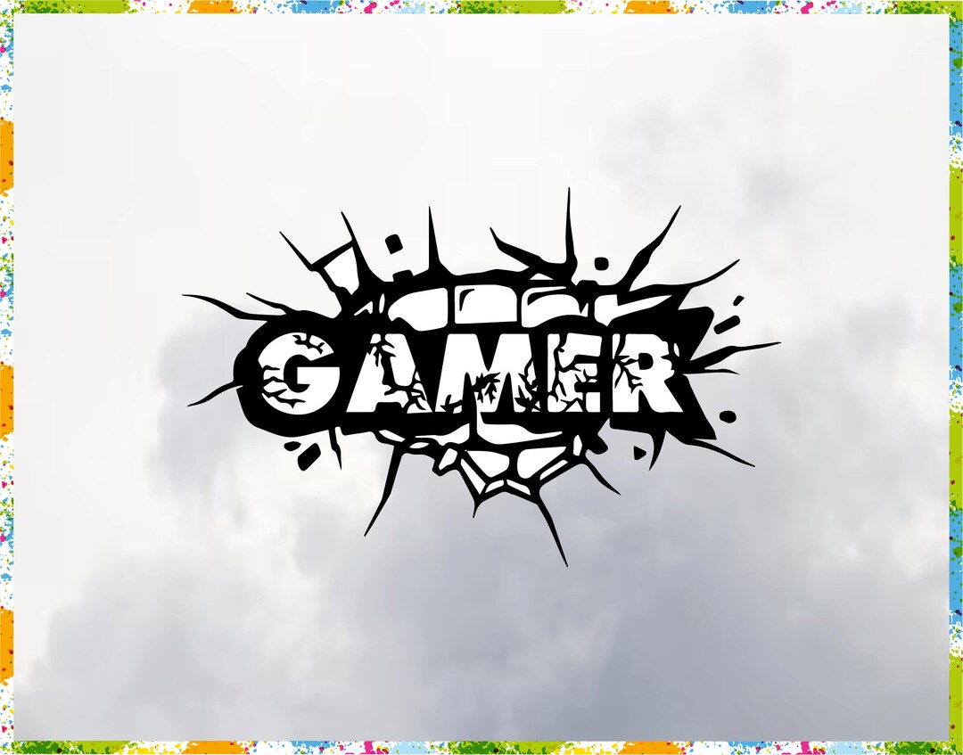 Gamer-Svg, Gamer-Text-Svg, Playstation-Svg, Gamer-Design, Spielsymbol ...