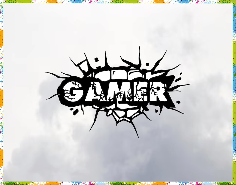 Gamer Svg, Gamer Text Svg, Playstation Svg, Gamer Design, Game Icon Svg ...