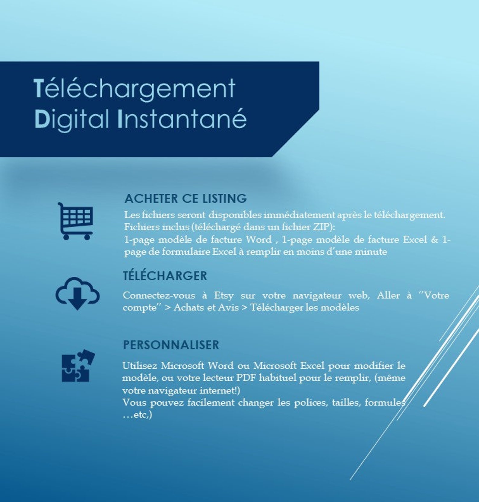 Printable Invoice. Invoice Form. Word Invoice. Excel Invoice. PDF ...