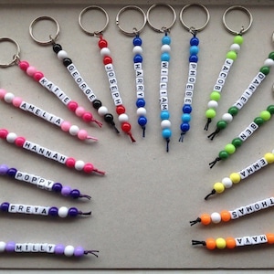 Personalised Name Key Ring - Etsy