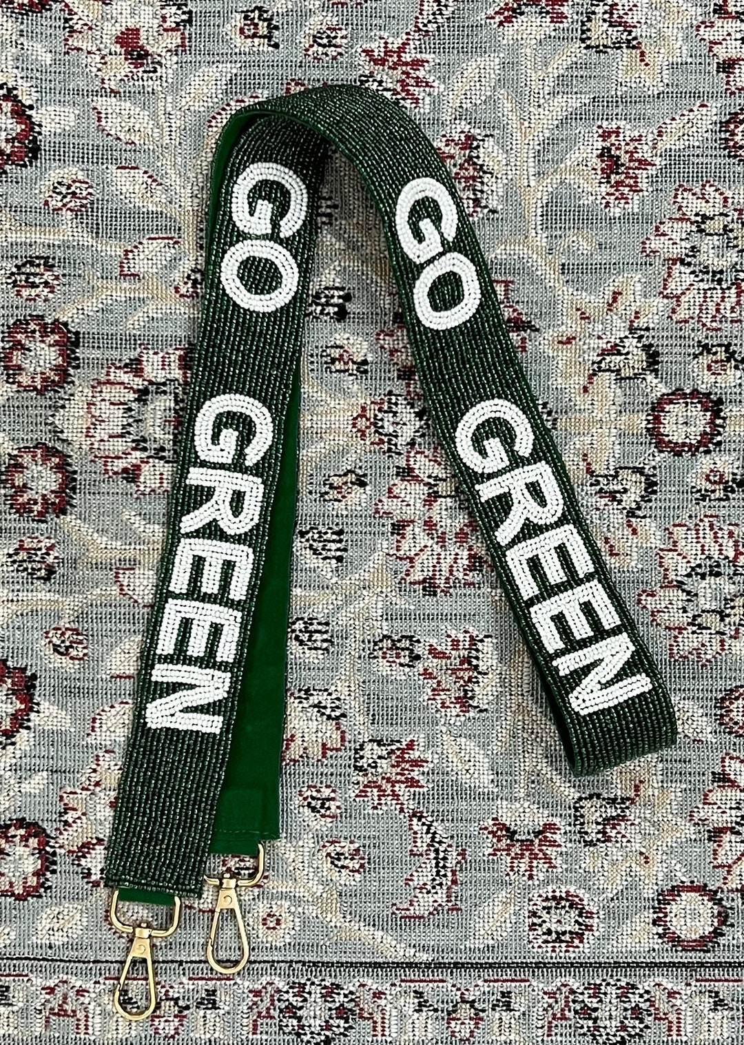 Beaded Purse Straps, Custom Beaded Straps, Beaded Coin Purse, College ...