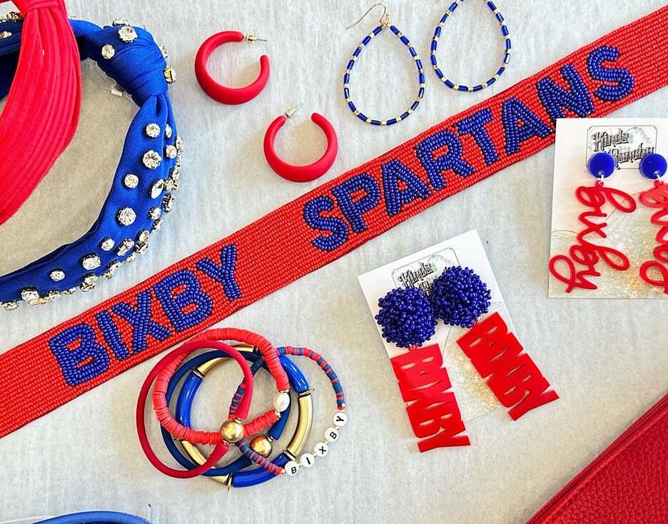 Custom Beaded Straps, Gameday Straps, Stadium Straps, College Purse ...