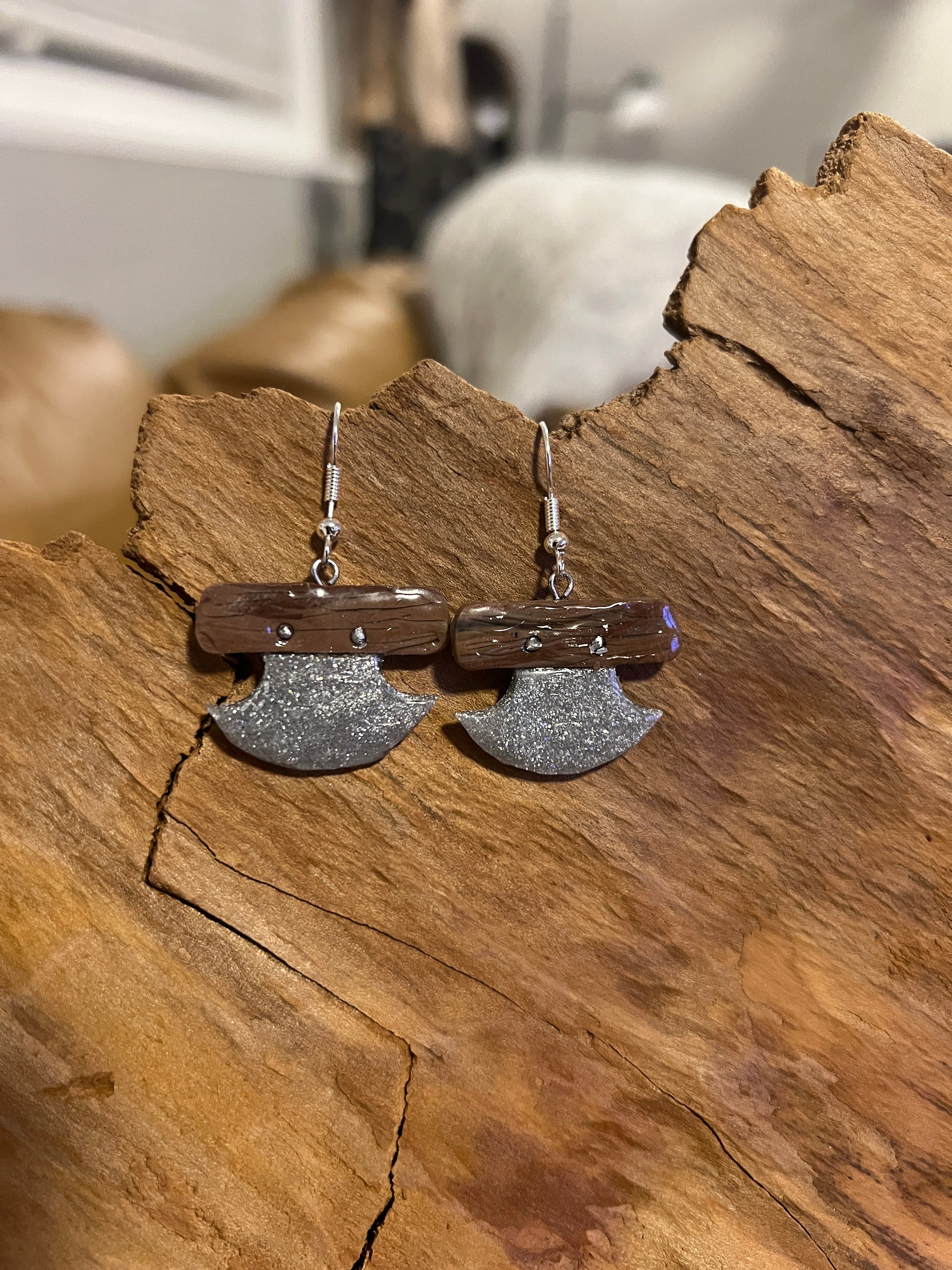 Ulu Knife Clay Earrings Alaska Gift Sturdy and - Etsy