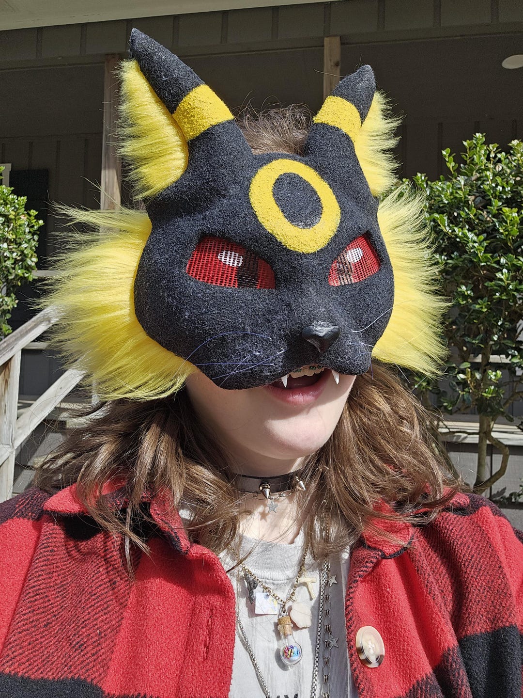 Pokémon Umbreon Therian/furry/quadrobics Mask - Etsy